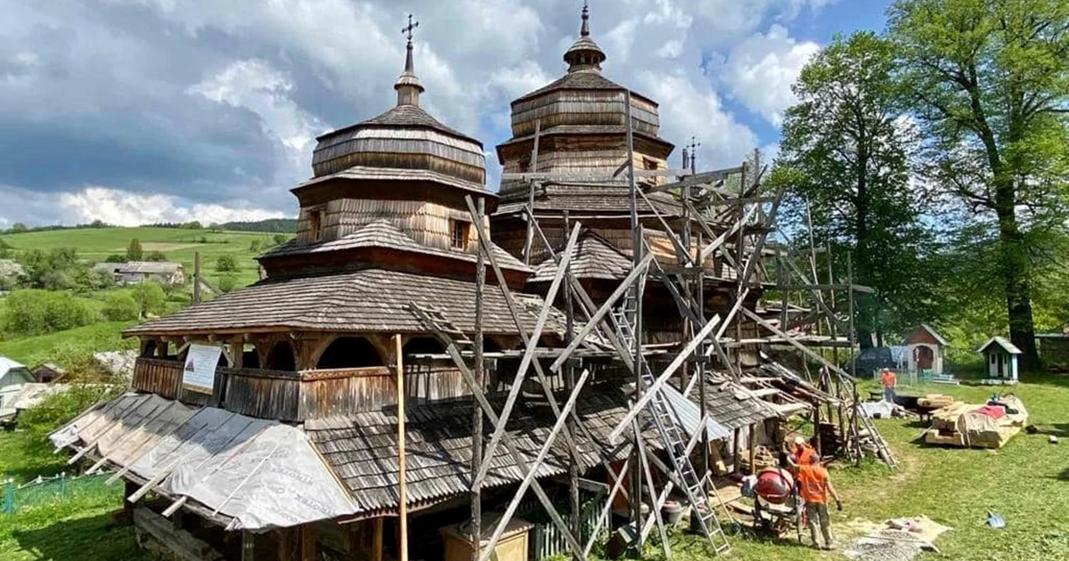 На Самбірщині відновлять унікальний стінопис старовинної церкви — LVIV.MEDIA