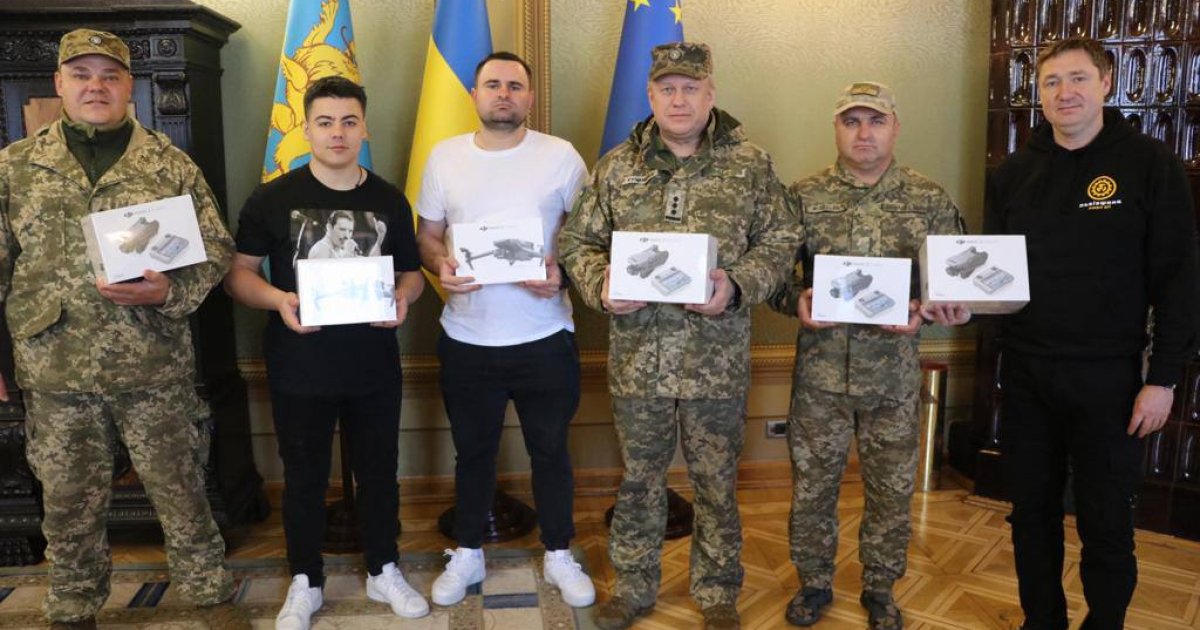 Воїнам зі 103-ої та 125-ої бригад ТРО передали шість дронів зі Львівщини — LVIV.MEDIA