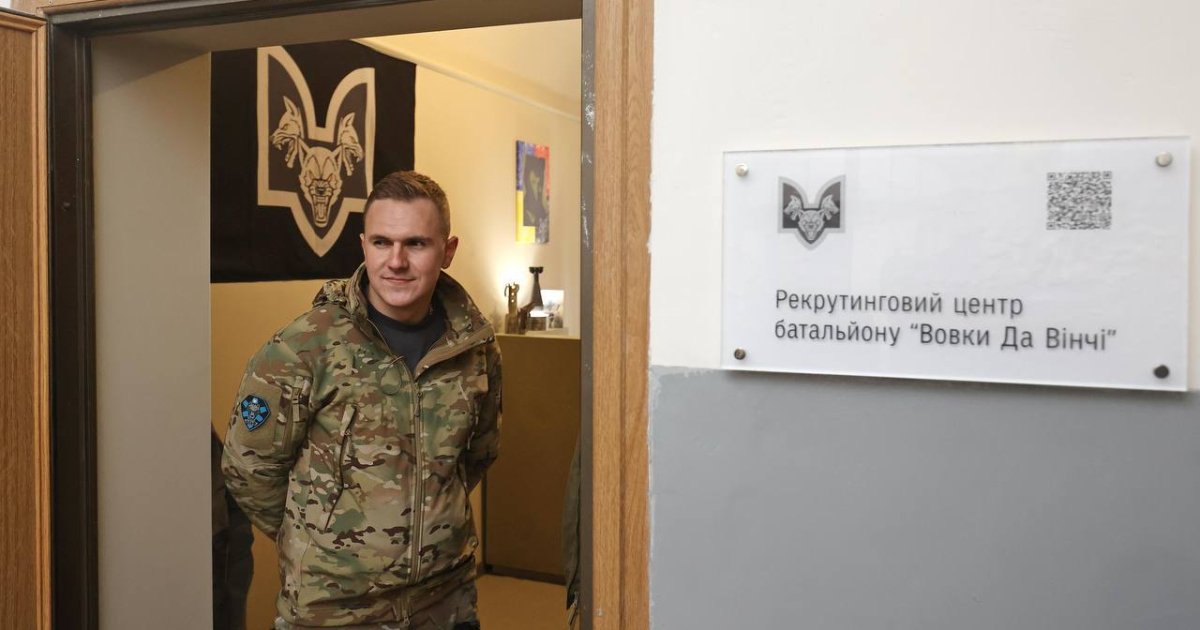 У Львові відкрили перший в Україні рекрутинговий центр батальйону “Вовки Да Вінчі” — LVIV.MEDIA