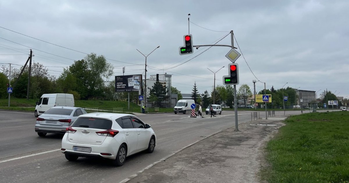 На одному з перехресть Сихова діятиме нова схема руху — LVIV.MEDIA