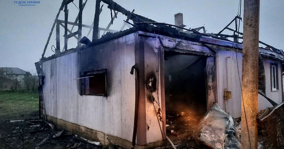 На Львівщині син врятував батька з вогню — LVIV.MEDIA