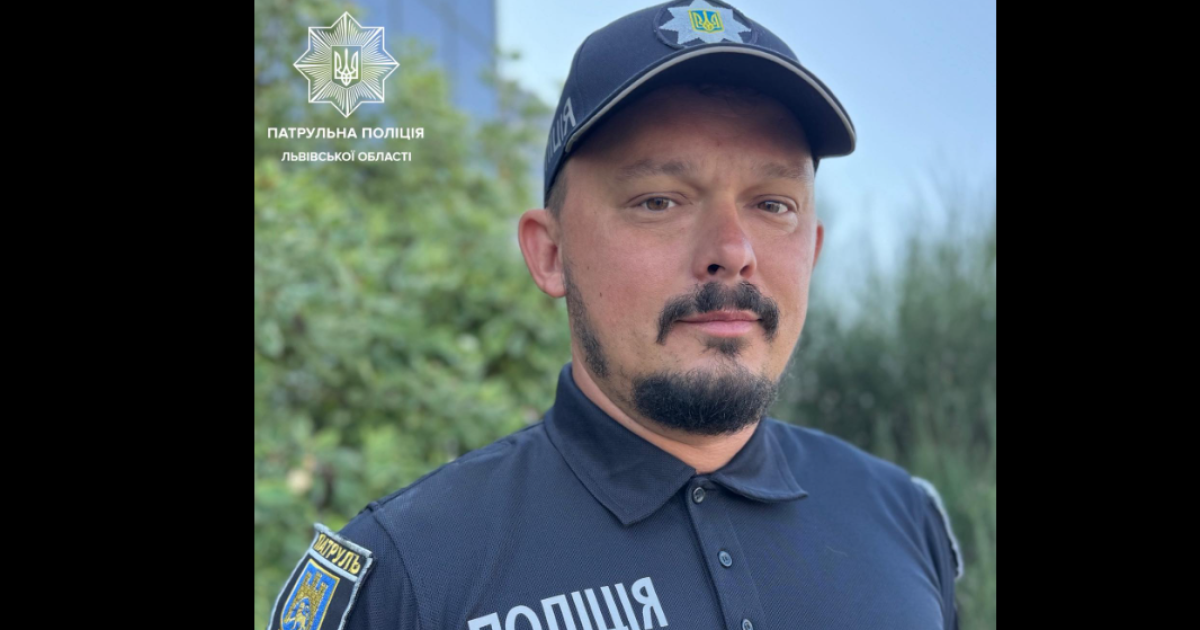 Львівський патрульний врятував жінку, яка тонула — LVIV.MEDIA